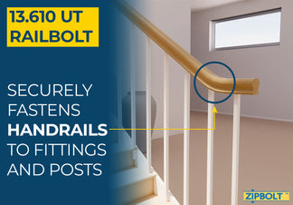 13.610 UT Railbolt — Connect Staircase Handrails to Staircase Fittings ...