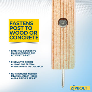 14.110 Super UT Newel Post Fastener — Quick and Easy Wrench-Free Insta ...