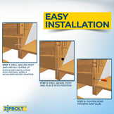 14.110 Super UT Newel Post Fastener — Quick and Easy Wrench-Free Insta ...