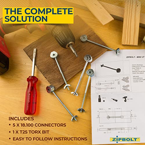 18.100 Ultra Slim Countertop Connector — Joint Connector Drawbolt for ...