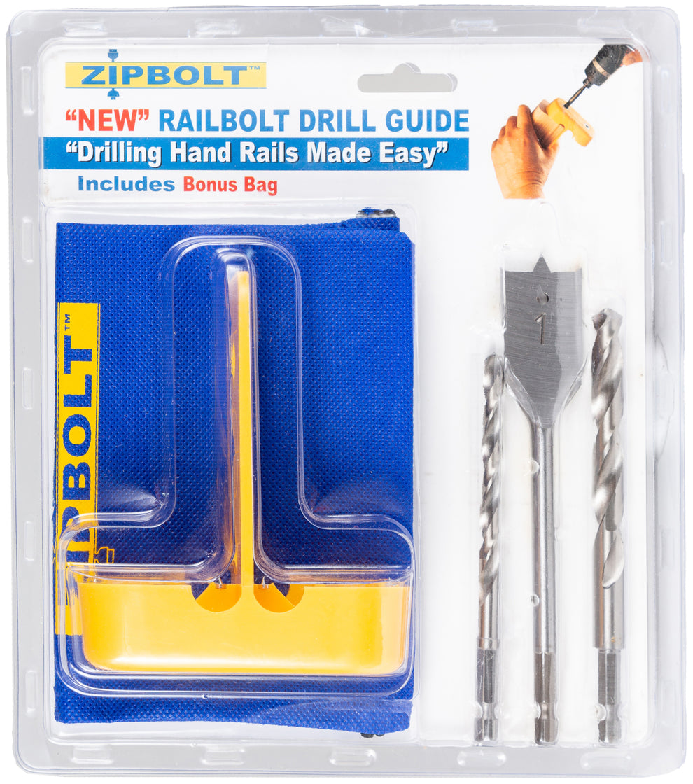 Zipbolt 40.260 Railbolt Drill Guide — Railbolt Installation Jig for St